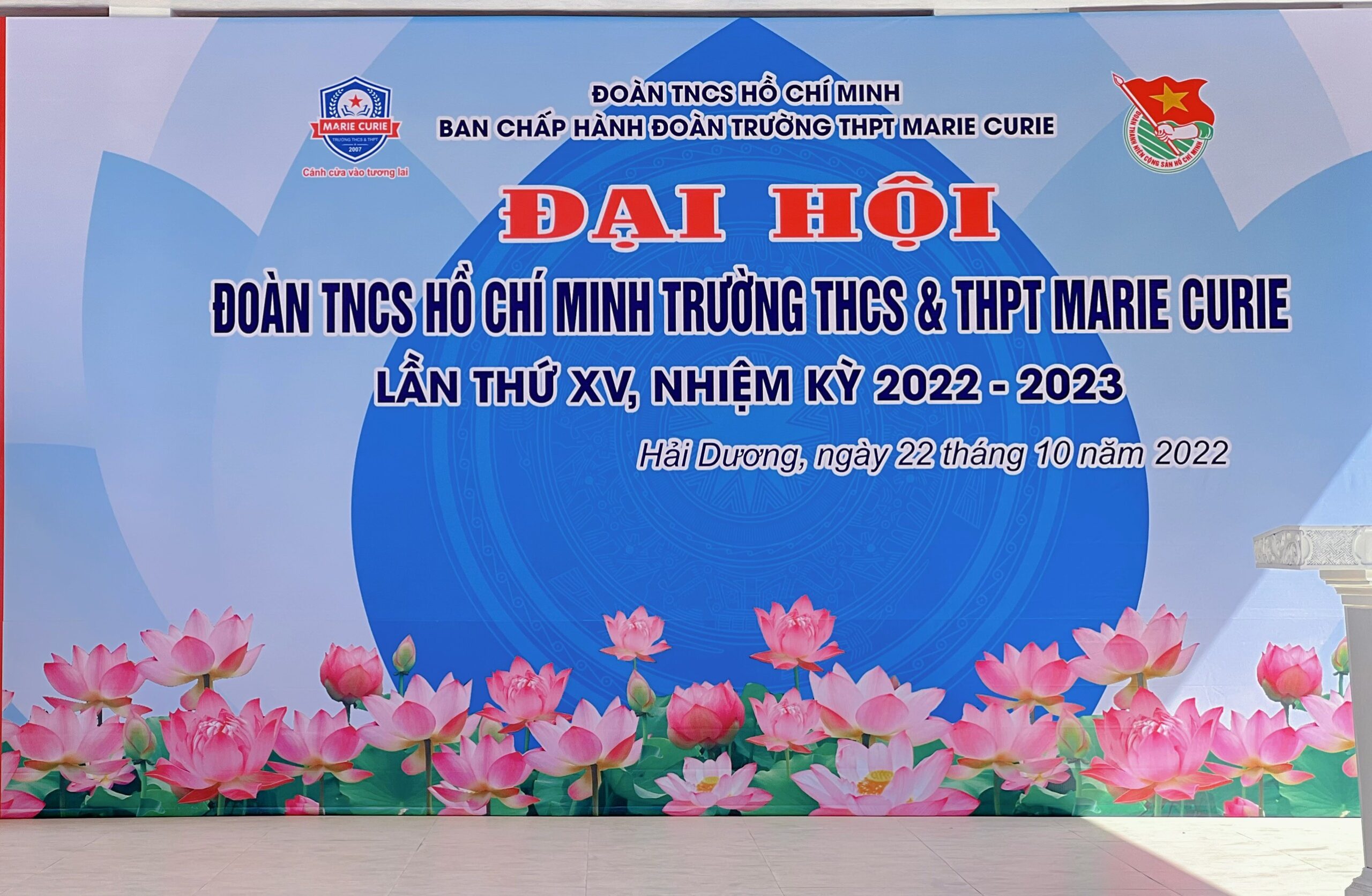 ĐẠI HỘI ĐẠI BIỂU ĐOÀN TNCS HỒ CHÍ MINH TRƯỜNG THCS & THPT MARIE CURIE ...